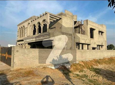 One Kanal Grey Structre A Construction Bahria Orchard Lahore