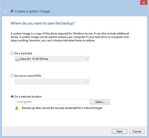 How To Perform A System Image Backup On Windows 8 1