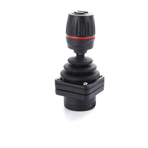 Multi Axis Hall Effect Fingertip Joystick Controller With Usb Connector Industrial Joystick