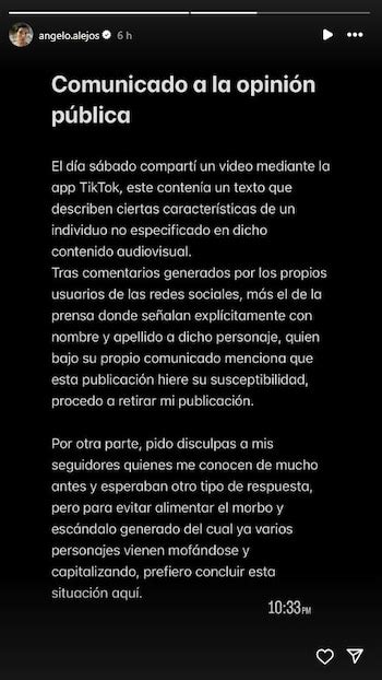 Ángelo Alejos Se Retracta Y Retira Su Video Después De Las Exigencias De Javier Masías “pido