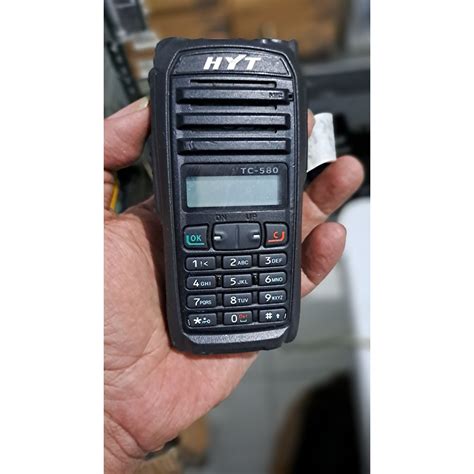 Jual Mesin Ht Hyt Tc580 Uhf Low Band Frekuensi 350 Mhz Sd 390 Mhz Ht Setara Hytera Tc 580u