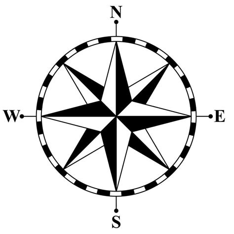 Compass Rose Vector At Getdrawings Free Download