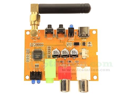 Bluetooth 5 3 Gfsk Stereo Wireless Audio Transceiver Module With Antenna High Quality Audio