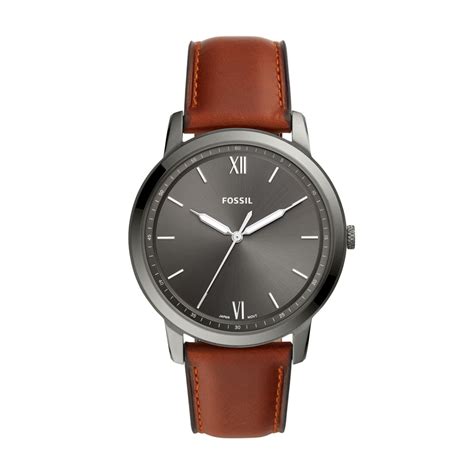 Fossil Reloj Fossil Minimalist Fs5551 Hombre Marrón