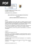 Acuerdo Gubernativo Número 229 2014 Actualizado Pdf Seguridad Y