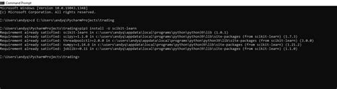 ModuleNotFoundError No Module Named Sklearn Linear Model Sklearn Is Not A Package Issue