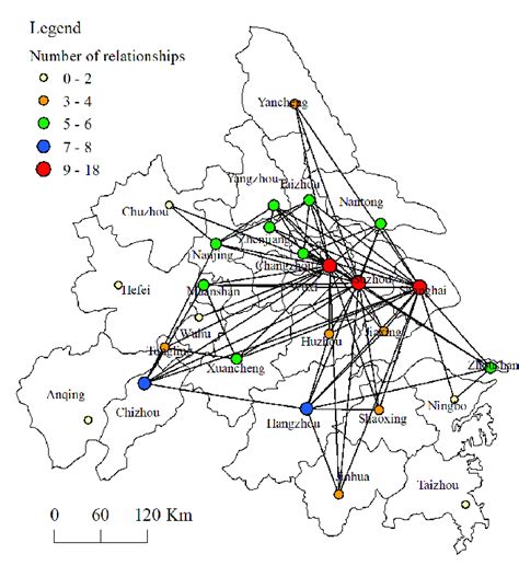 Spatial Correlation Network Of Carbon Emission Efficiency In The Download Scientific Diagram