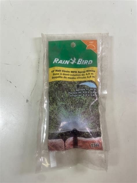 Rain Bird 15h 15 Half Circle Mpr Spray Nozzle 180 Degree Nozzle Ebay