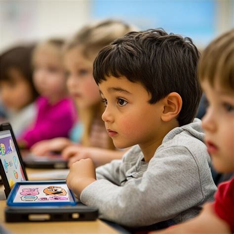 Integrating Technology Into Everyday Teaching Premium Ai Generated Image