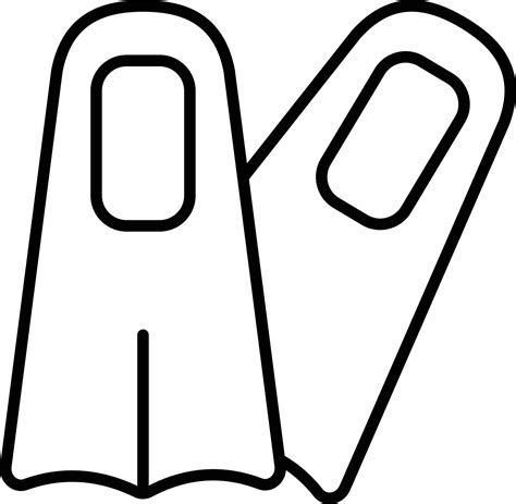 Flipper Illustration Vector 23088769 Vector Art At Vecteezy