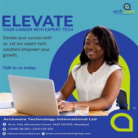 Archware Technologies Ltd On Linkedin Tech Career Careerdevelopment Careergoals Techhouse