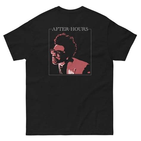 The Weeknd After Hours Vintage T Shirt The Weeknd Store