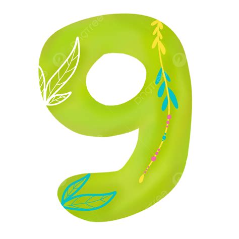 Cute Number Clipart Cute Number 9 Clipart For Your Design Projects