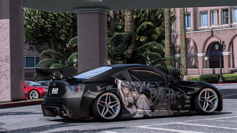 Itasha Toyota Gt Blue Archive Kenzaki Tsurugi Paintjob