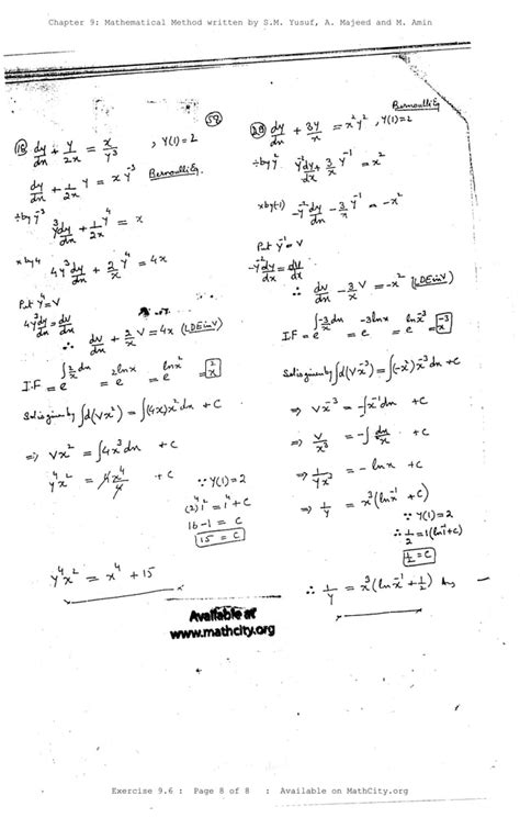 Chap 09 Solutions Ex 9 6 Method Pdf