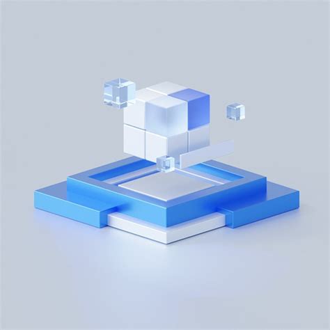 自制b端产品3d视觉插画