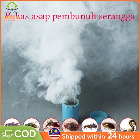 【ready Stock】4 Pcs Cockroach Killer Bekas Asap Lipas Pembunuh Serangga