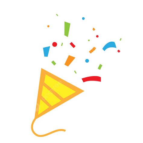 리본 축하 생일 크래커와 모자 색종이 파티 생일 일러스트 종이 일러스트 축하 일러스트 폭죽 일러스트 폭죽 색종이 조각 생신