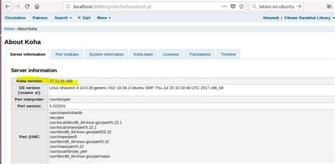 Koha Installation On Ubuntu Information Technology Guide