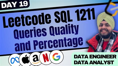 Leetcode Sql 1211 Queries Quality And Percentage 🔥 50 Days Challenge Data Analyst Youtube