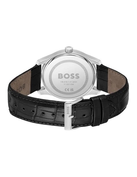 Boss Principle Not Assigned Watch In Black Myer