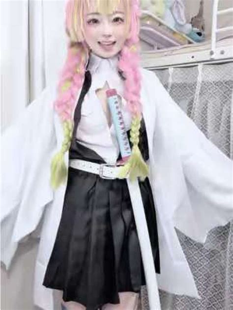 甘露寺蜜璃のコスプレ特集！可愛い衣装と仕上げ Tiktok