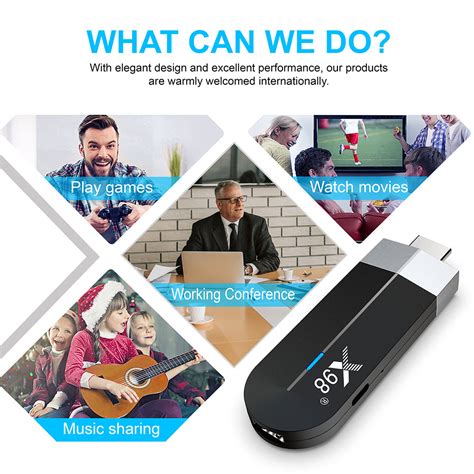 X98 S500 4k Android 11 Tv Stick Amlogic S905y4 Quad Core X96mini Tv Box