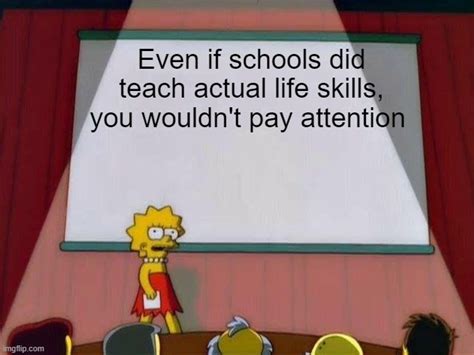 Lisa Simpsons Presentation Imgflip