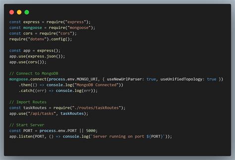 Building A Full Stack Task Manager With Crud Operations Nodejs Express Mongodb Rest Api