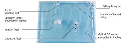 Bioreactor Cell Culture Wave Bag Bio Link