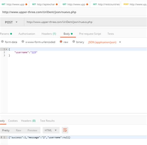 Como Usar Correctamente Postman Con Variables Post En Php Stack