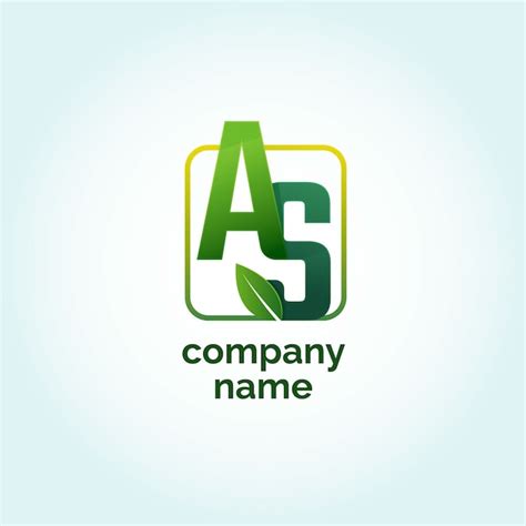 Gradient Monogram Logo Template Free Vector