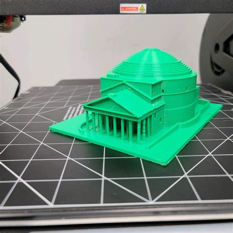 Javier Naranjo On Linkedin Pantheon Of Rome 3d Printer For My Sons School Project Italian Class