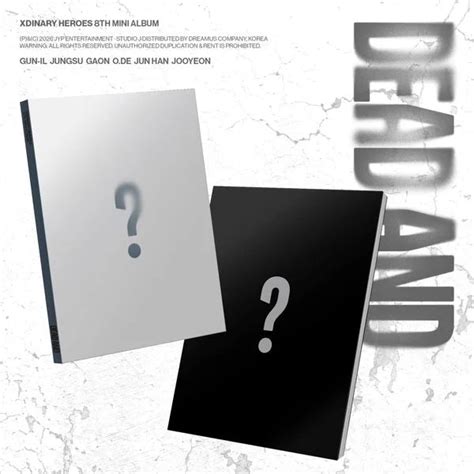 Xdinary Heroes 8th Mini Album Dead And Photobook Ver Choice Music La