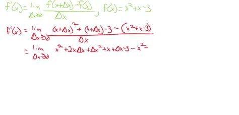 Solvedfinding The Derivative By The Limit Process In Exercises 15 28