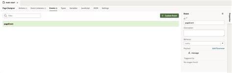 Vb Custom Events Custom Events In Oracle Visual Builder By Steve