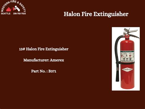 Ppt Use Of Halon Fire Extinguisher Powerpoint Presentation Free Download Id 11698815