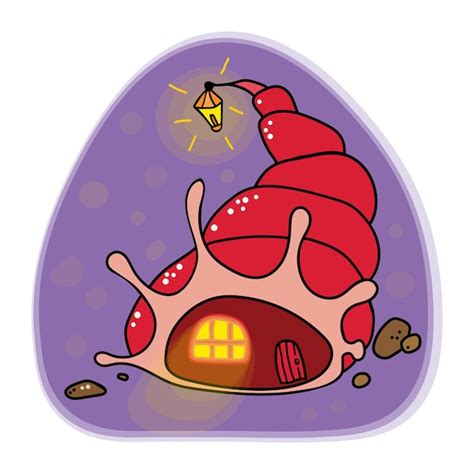 조개는 손으로 그린 귀여운 만화 바다 조개 조개 프리미엄 벡터