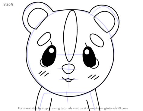 How To Draw Hakumi From Aggretsuko Aggretsuko Step By Step