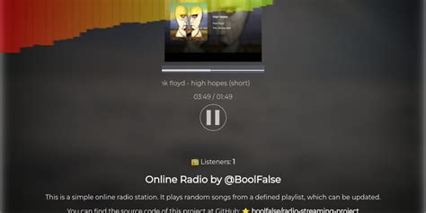 Visualized Radio Streaming W Reactvitenode Dev Community