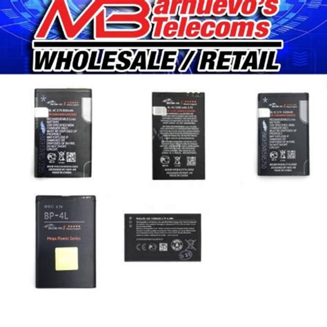 Original Li On Msm Hk Nokia Battery For Bl 4c Bl 5c Bl 4l Bl 4u Bl 4ul Shopee Philippines