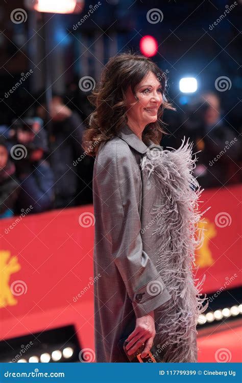 Actriz Alemana Iris Berben En Berlinale 2018 Imagen De Archivo
