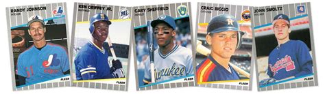 1989 Fleer And Fleer Update Baseball Card Price Guide Rookie Card Prices