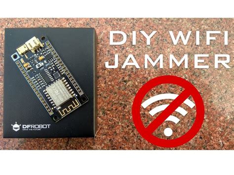 Wi Fi Jammer From An Esp8266 Wifi Jammer Deauther