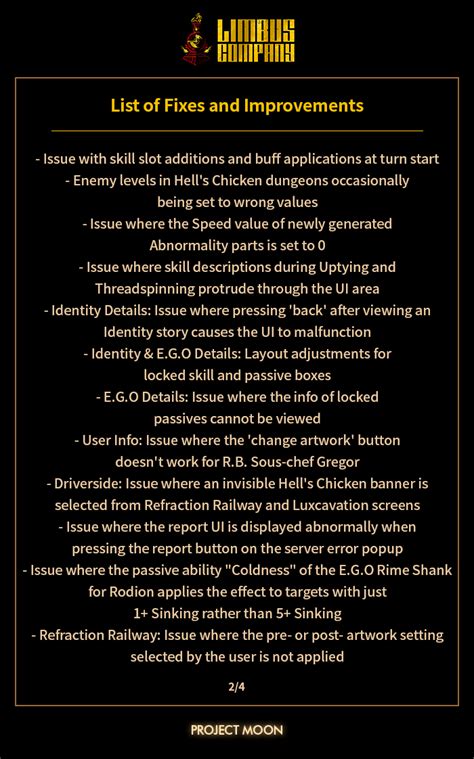 Issues And Errors Currently Being Fixed Rlimbuscompany