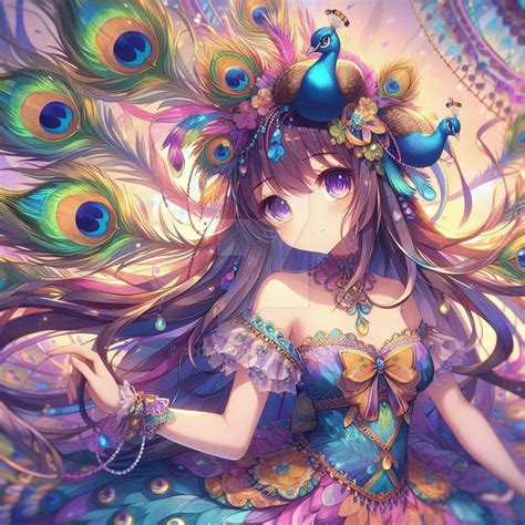Queen Of Peacock By An1meai On Deviantart
