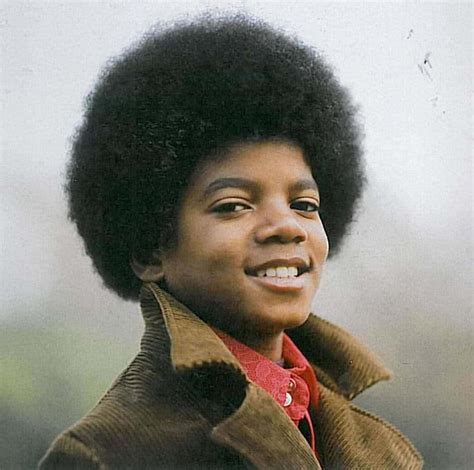 Young Michael Jackson Smiling