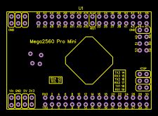 PCB Mega2560 Pro Resources EasyEDA