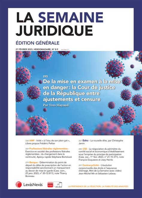 [Édito] La Nouvelle élite Christophe Jamin Tendance Droit