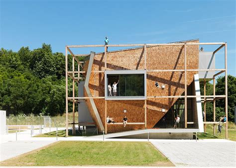 Heri And Salli Extends Office Offs Timber Frame Outside